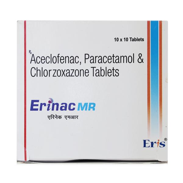 Erinac MR Tablet 10'S : Uses, Side Effects, Price | Netmeds