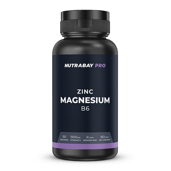 Nutrabay Pro Zinc Magnesium B6 500mg Capsule 60's Online at Discounted ...