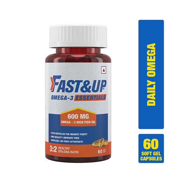 Fast&Up Omega-3 Essentials Softgel 60's Online at Discounted Price ...