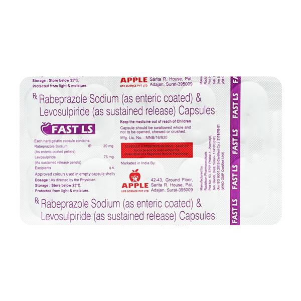 FAST LS Capsule 10's Price, Uses, Side effects, Substitutes | Netmeds