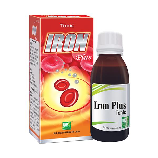 Buy Bio-India's Iron Plus Tonic 120 ml Online at Discounted Price | Netmeds