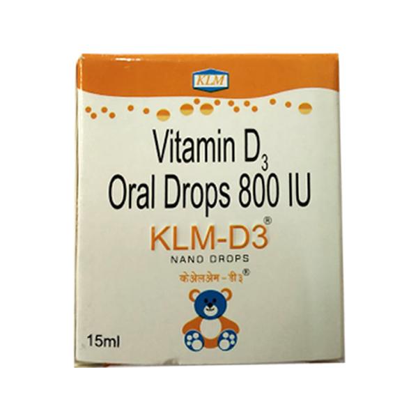 Buy Klm D3 Nano Drops 15ml Online at Upto 25% OFF | Netmeds