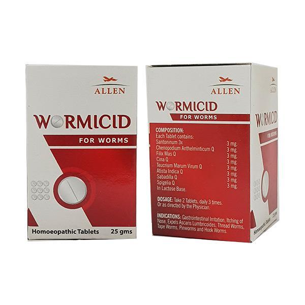 Allen Wormicid Tablet 25 gm online at best price-Homeopathy