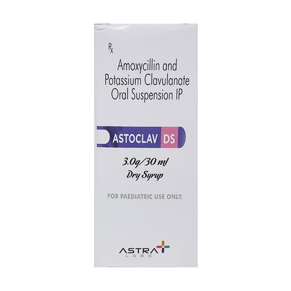ASTOCLAV DS Dry Syrup 30ml Price, Uses, Side effects, Substitutes | Netmeds