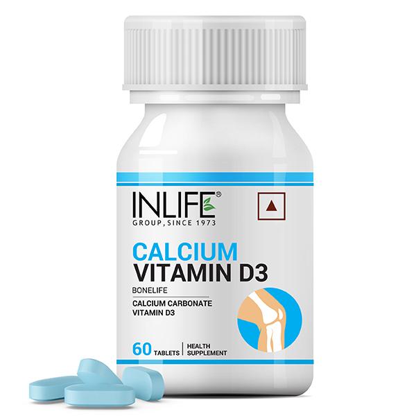 Buy INLIFE Calcium Vitamin D3 Tablets 60's Online at Discounted Price ...