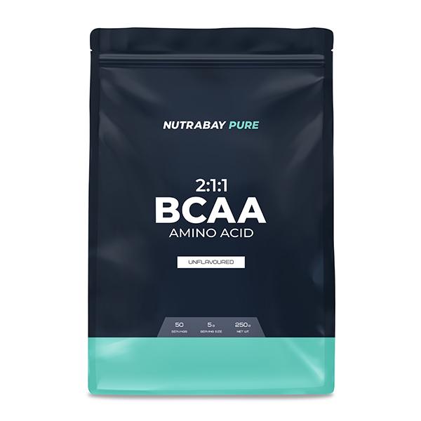 Buy Nutrabay Pure BCAA Powder - Unflavoured 250 gm Online at Discounted ...