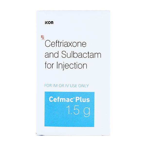 Buy CEFMAC PLUS 1.5gm Injection 1's Online at Upto 25% OFF | Netmeds