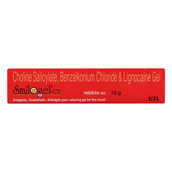 SMILOGEL CT Gel 10gm Price, Uses, Side effects, Substitutes | Netmeds