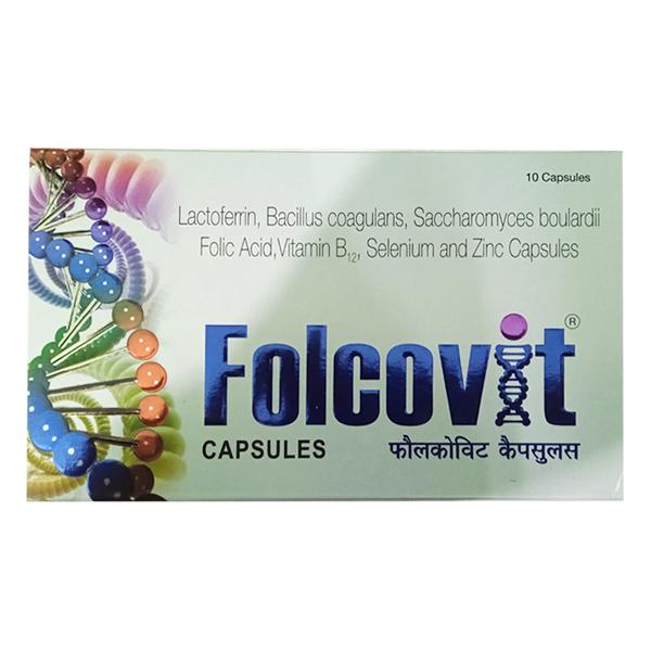 FOLCOVIT Capsule 10's Price, Uses, Side effects, Substitutes | Netmeds