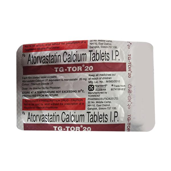 TG Tor 20mg Tablet 10'S