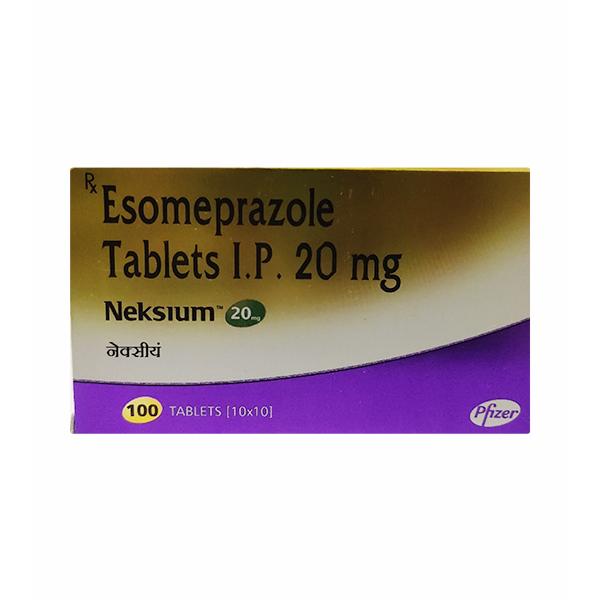 Neksium 20mg Tablet 10'S : Uses, Side Effects, Price | Netmeds
