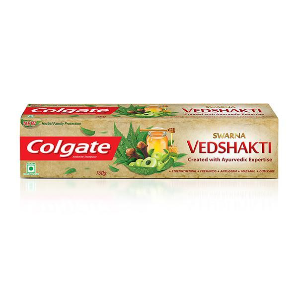Buy Colgate Swarna Vedsakthi Toothpaste 100 gm Online at Discounted ...