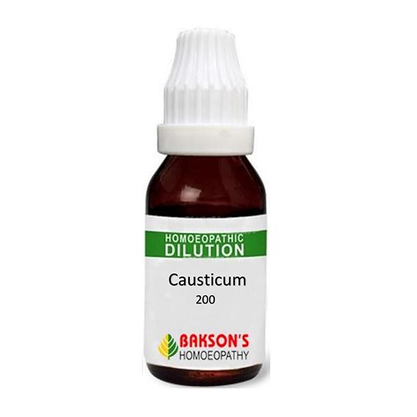 Bakson's Causticum 200 CH Liquid 30 ml Online at Best Price - Dilutions