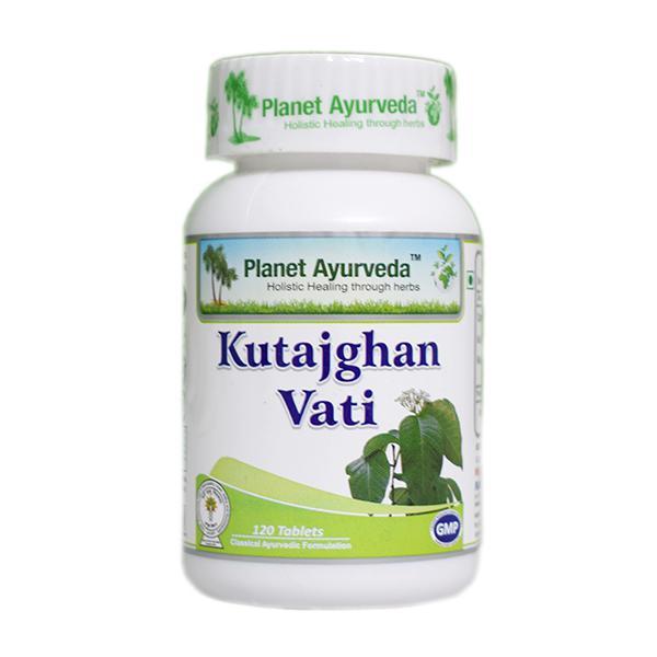 Buy Planet Ayurveda Kutajghan Vati 120 online at best price-Herbs ...