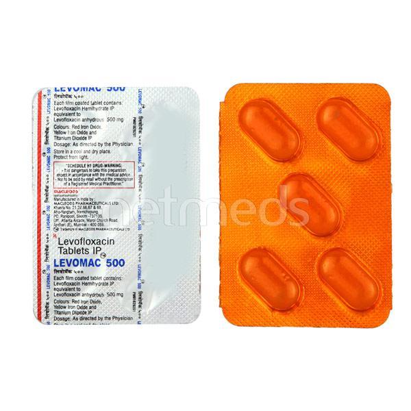 Levomac 500mg Tablet 5'S
