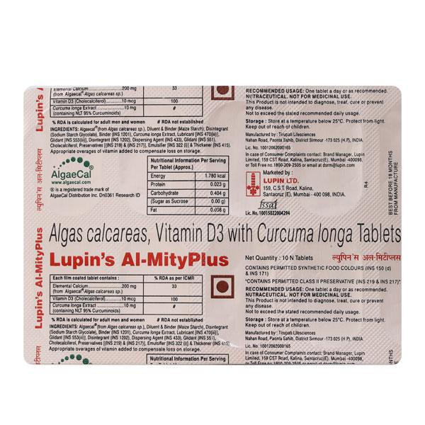 Almity Plus Tablet 10'S