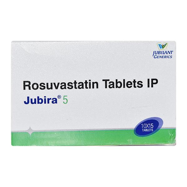 JUBIRA 5 Tablet 15's Price, Uses, Side effects, Substitutes | Netmeds