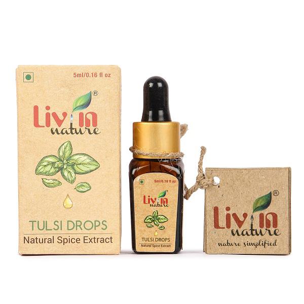 Liv In Nature Spice Extract Drops - Tulsi 5 ml