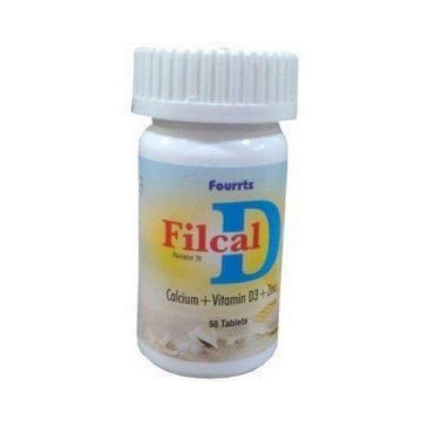 Buy Fourrts Filcal D Tablet 50's Online at Discounted Price | Netmeds