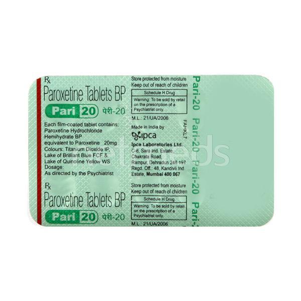 Pari 20mg Tablet 10'S
