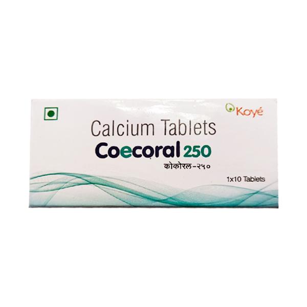 Coecoral 250mg Tablet 10'S