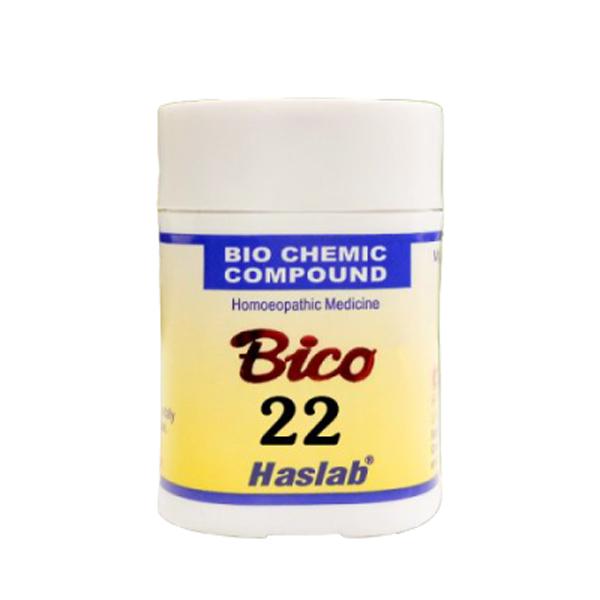 Buy Haslab Bico 22 Biochemic Compound Tablet 550 gm Online at ...
