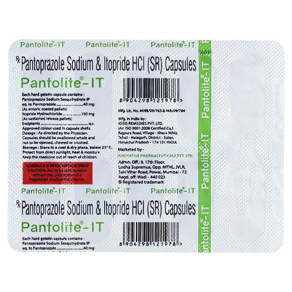 PANTOLITE IT Capsule 10's