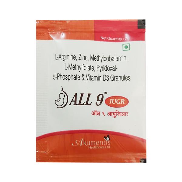 ALL 9 Iugr Granules 7Gm : Uses, Side Effects, Price | Netmeds