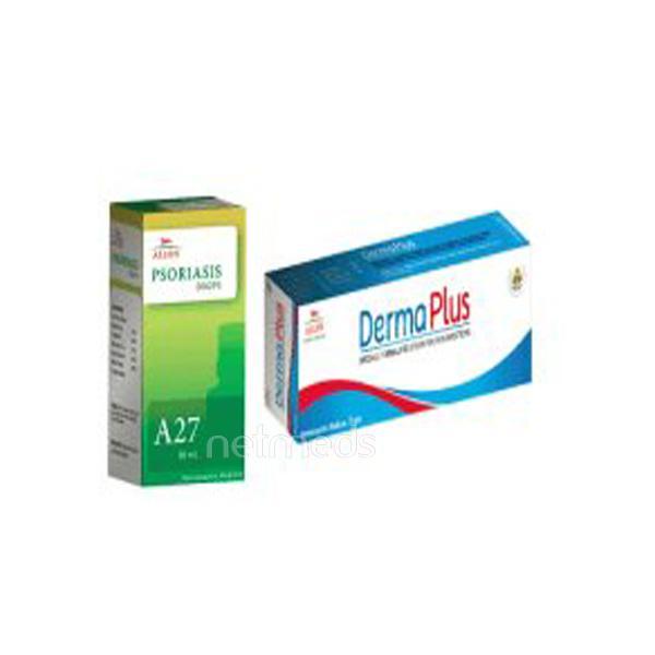 Allen Anti Psoriasis Combo Pack (A27 + Derma Plus Cream) online at best ...