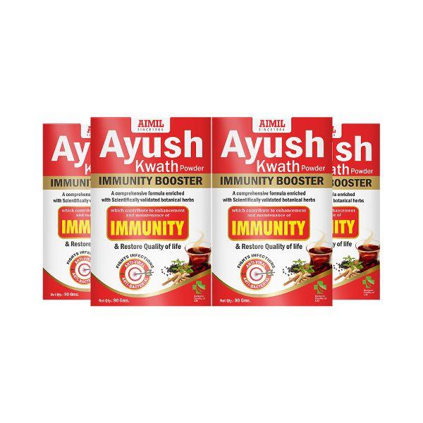 Aimil Ayush Kwath Powder (Pack of 4 x 90 gm)