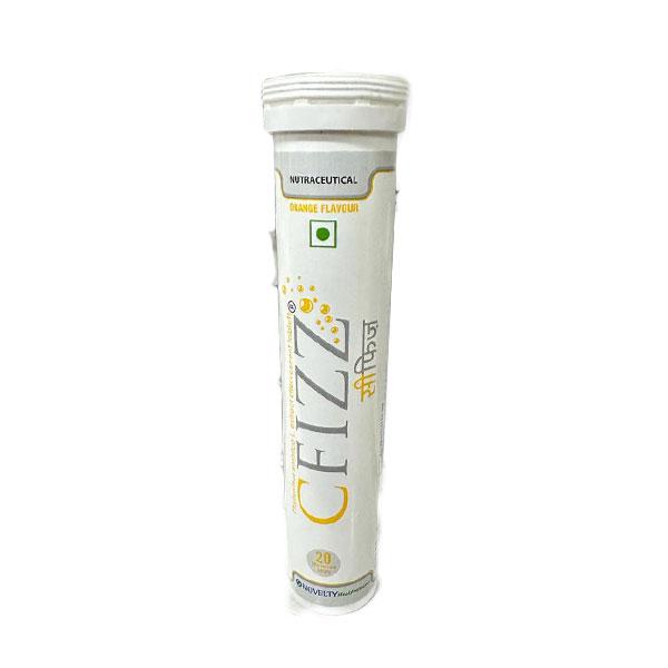 Cfizz Orange Flavour Effervescent Tablet 20'S Price, Uses, Side effects ...