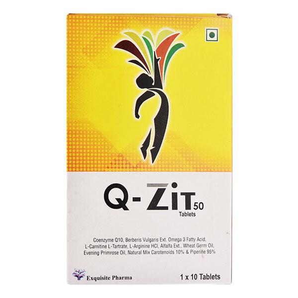 Q ZIT 50 Tablet 10's Price, Uses, Side effects, Substitutes | Netmeds