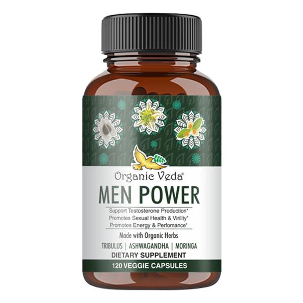 Organic Veda Men Power Veg Capsule 120's Online at Discounted Price ...