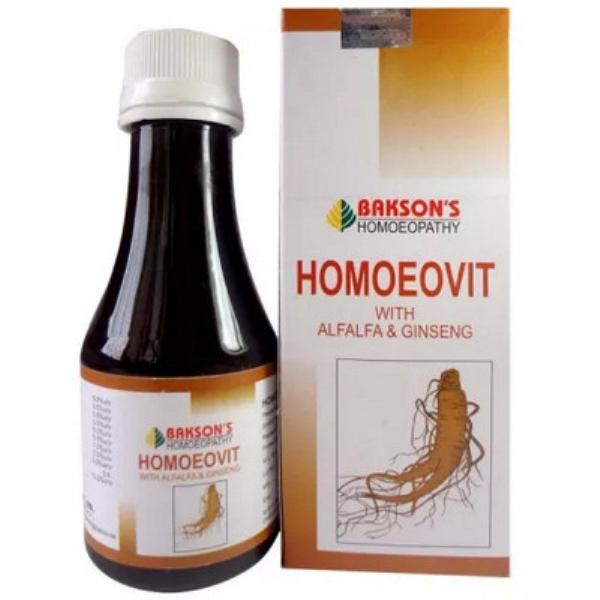 Bakson's Homoeovit With Alfalfa And Ginseng Syrup 225 ml Online at Best ...