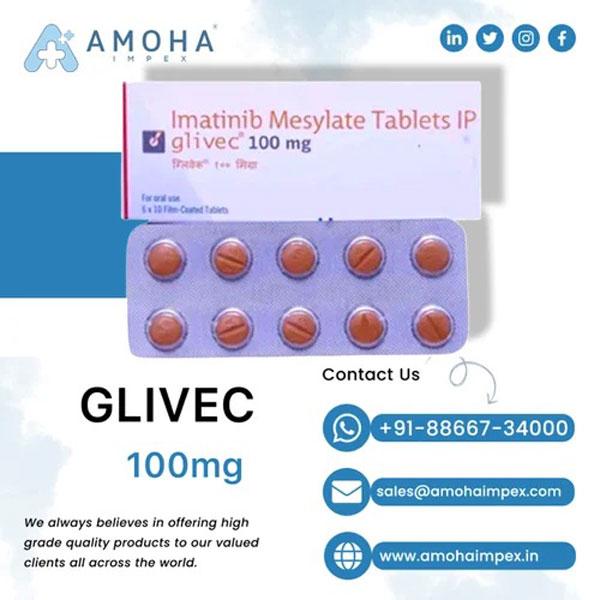 GLIVEC 100mg Tablet 10's