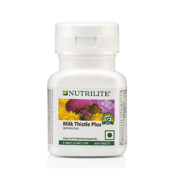 Buy NUTRILITE MILK THISTLE PLUS TABLET 60'S Online at Best Price | Netmeds