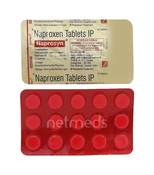 Naprosyn 250: View Price, Benefits, Side Effects | Netmeds