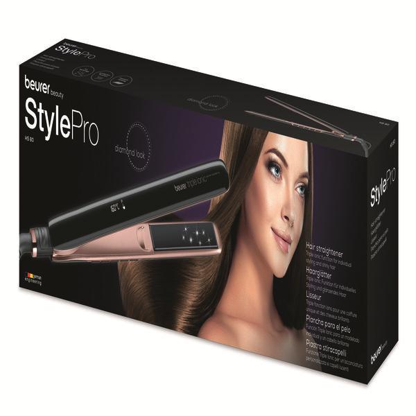 Buy Beurer Beauty Style Pro Hair Straightener (HS80) - Black Online at ...