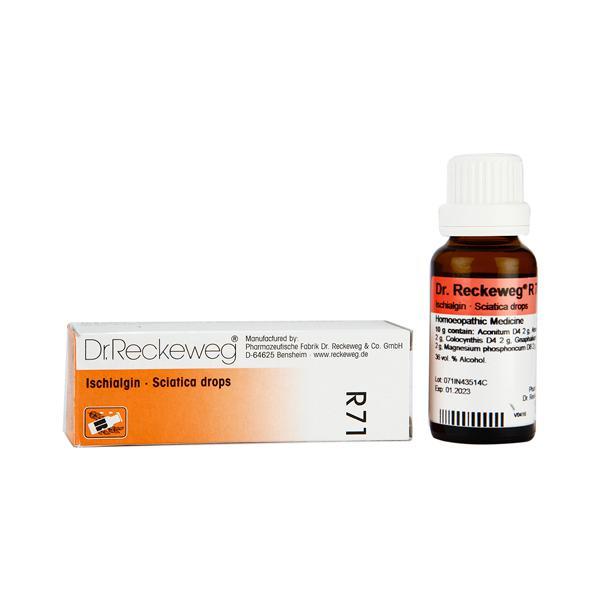 Buy Dr. Reckeweg R71 Ischialgin Drops 22 ml online at best price-Homeopathy