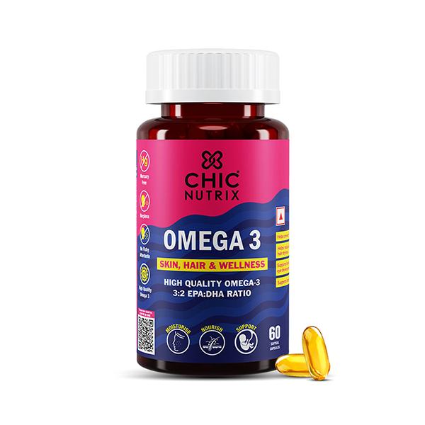 Buy Chicnutrix Omega 3 Softgel Capsule - Chocolate Flavour 60's Online ...