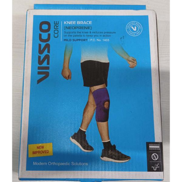 Vissco Core Knee Brace (Neoprene) Mild Support (M) 1 s Online at ...