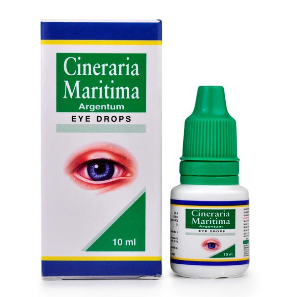 Buy Hapdco Cineraria Maritima Argentum Eye Drop 10 ml Online at ...