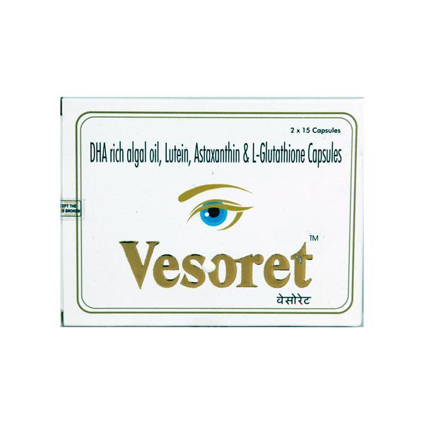 Vesoret Capsule 15'S