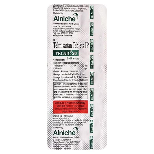 TELNIC 20 Tablet 10's