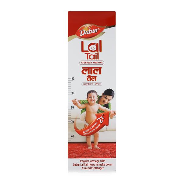 Dabur Lal Tail 200 ml - Ayurvedic Baby Massage Oil for Growth ...
