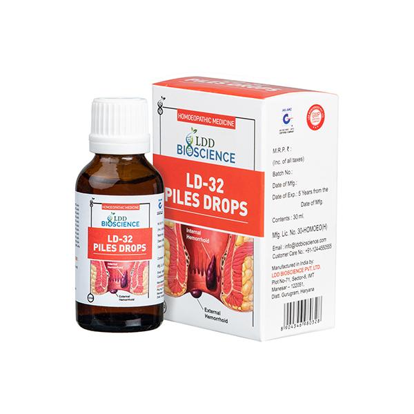 Buy LDD Bioscience LD 32 Piles Drops 30 ml Online at Discounted Price ...