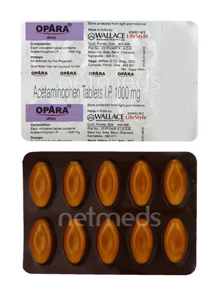 Buy Opara 1gm Tablet 10'S Online at Upto 25% OFF | Netmeds