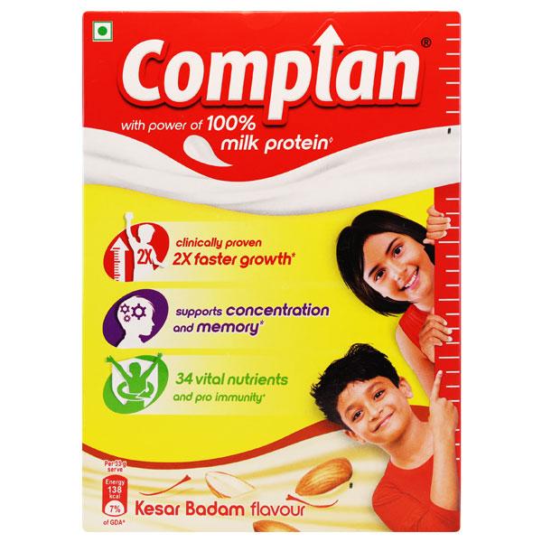 Buy Complan Kesar Badam Health Drink Powder 200 gm (Refill Pack) Online at Discounted Price ...