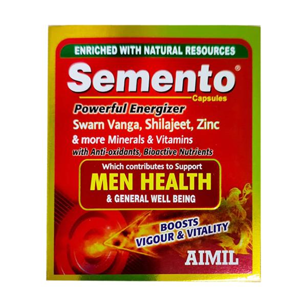 Buy Aimil Semento Capsule (Pack of 2 x 20's) Online at Discounted Price ...