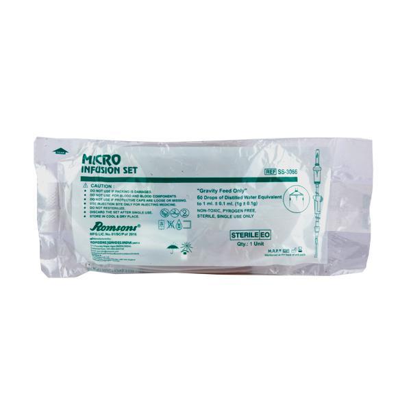 Romsons Micro Infusion Set online at best price-Syringes/Needles